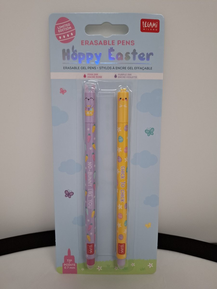 LEGAMI ERASABLE PENS 2 PACK EASTER – PASEN – Toy Trend