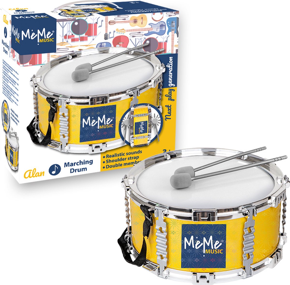 MeMe MeMe Marcheertrommel Alan – Toy Trend